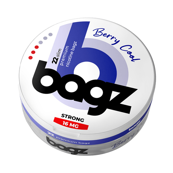 BAGZ Berry Cool 16mg – Snus Vikings