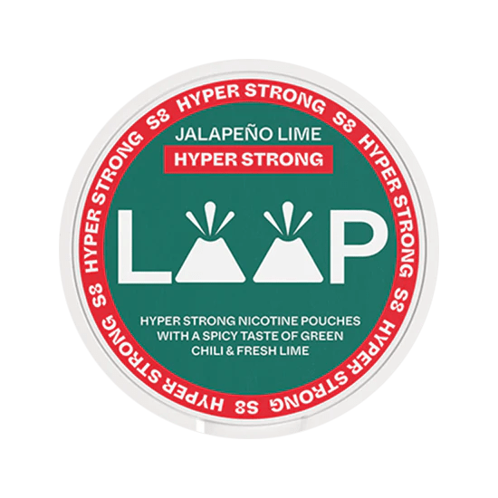 LOOP Jalapeno Lime Hyper Strong - Nicotine Pouches – Snus Vikings