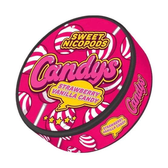 CANDYS Strawberry Vanilla Candy – Snus Vikings