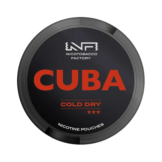 CUBA Cold Dry - 43mg – Snus Vikings