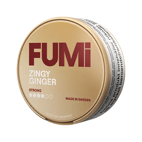 Buy FUMI Zingy Ginger Nicotine Pouches | Free Next Day Delivery – Snus ...