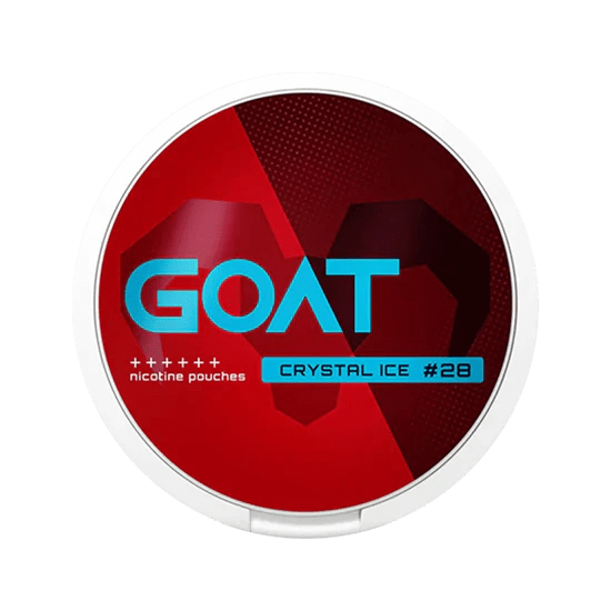 GOAT Crystal Ice Extra Strong - Nicotine Pouches – Snus Vikings