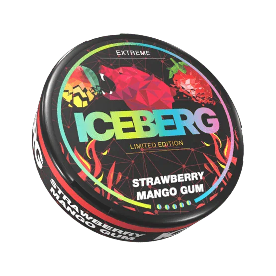 ICEBERG Strawberry Mango Gum – Snus Vikings