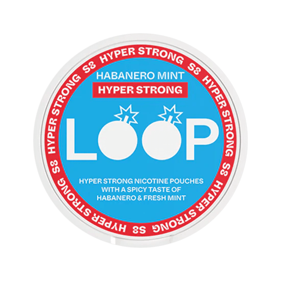 LOOP Habanero Mint Hyper Strong - Nicotine Pouches – Snus Vikings