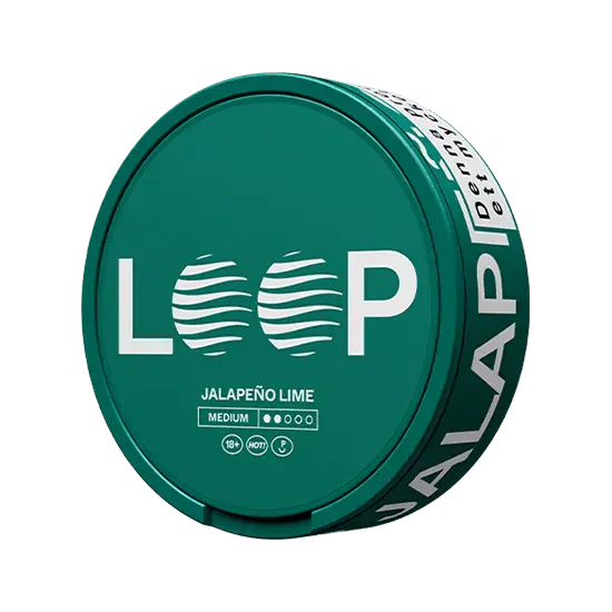 LOOP Jalapeno Lime Medium – Snus Vikings