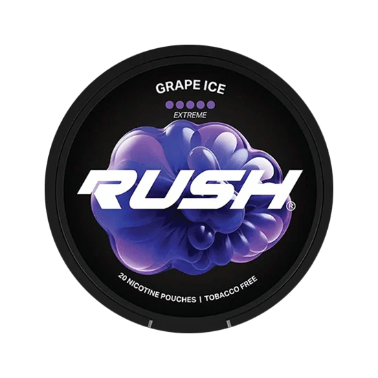 RUSH Grape Ice Extreme - Nicotine Pouches – Snus Vikings