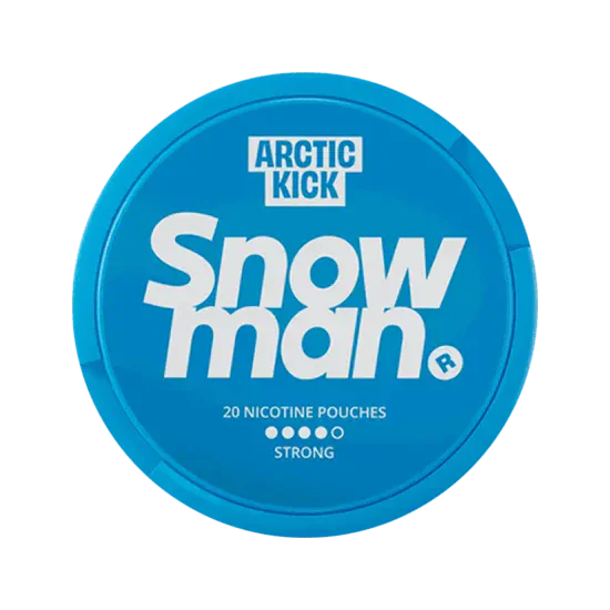 SNOWMAN Arctic Kick 12mg - Nicotine Pouches – Snus Vikings