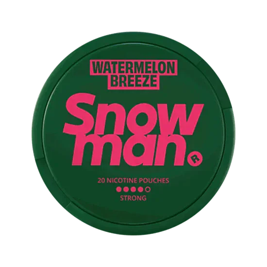 SNOWMAN Watermelon Breeze 12mg - Nicotine Pouches – Snus Vikings