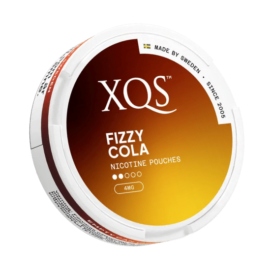 XQS Fizzy Cola - 4mg (Light) – Snus Vikings