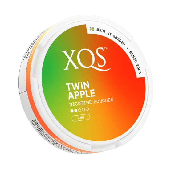XQS Twin Apple - 4mg (Light) – Snus Vikings