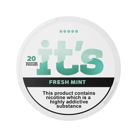 IT'S Fresh Mint 20mg – Snus Vikings