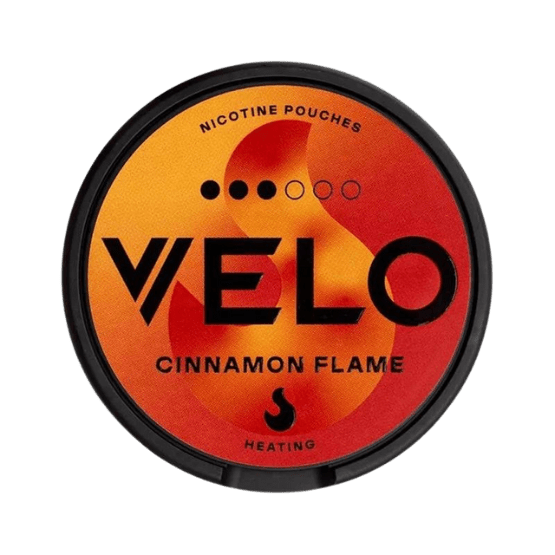 Buy VELO Cinnamon Flame Nicotine Pouches | 10MG Spicy Cinnamon – Snus ...