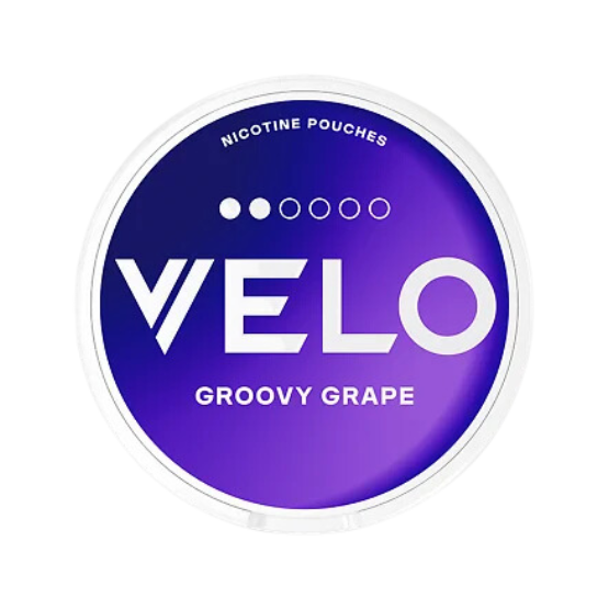 Buy VELO Groovy Grape Mini Nicotine Pouches | 6MG Sweet Grape – Snus ...