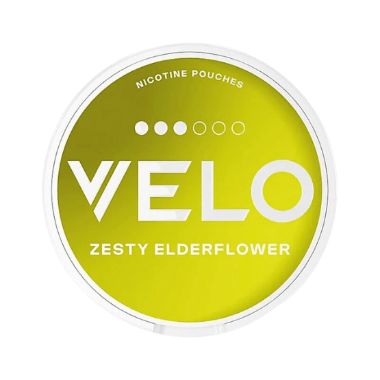Buy VELO Zesty Elderflower Nicotine Pouches | 10MG Floral Citrus – Snus ...